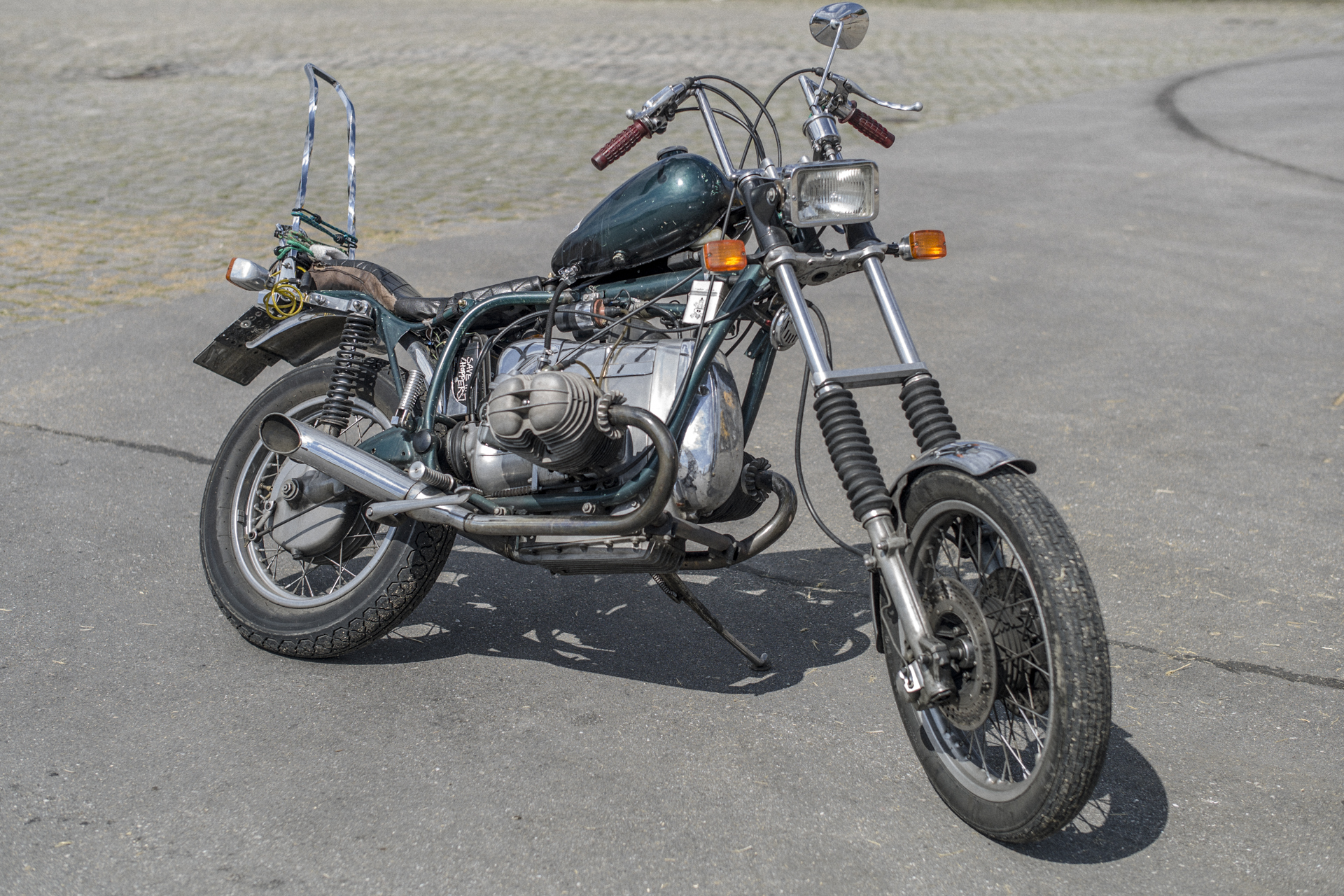 Yasu und sein BMW Chopper | BRUMMM Magazine Bookazine